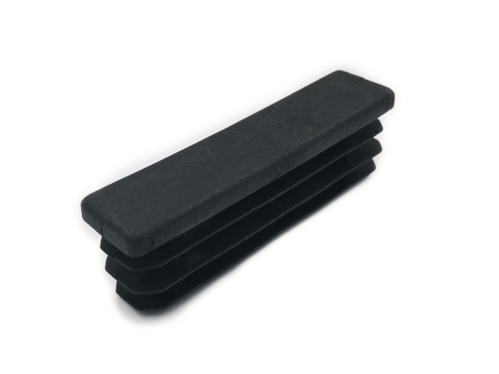 275 - Ορθογώνια Τάπα για Σωλήνα Διαστάσεων 80 x 20 mm